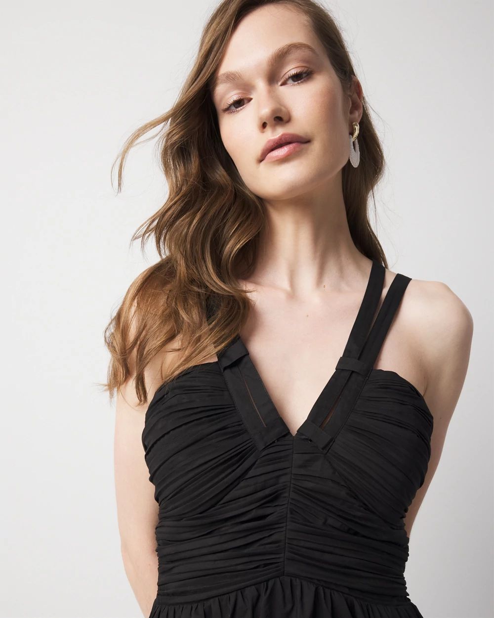 Strappy Halter Maxi Dress White House Black Market